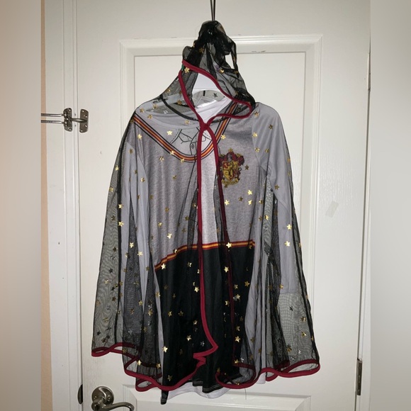 Warner Bros. | Dresses | Harry Potter Gryffindor Dress With Mesh Star ...